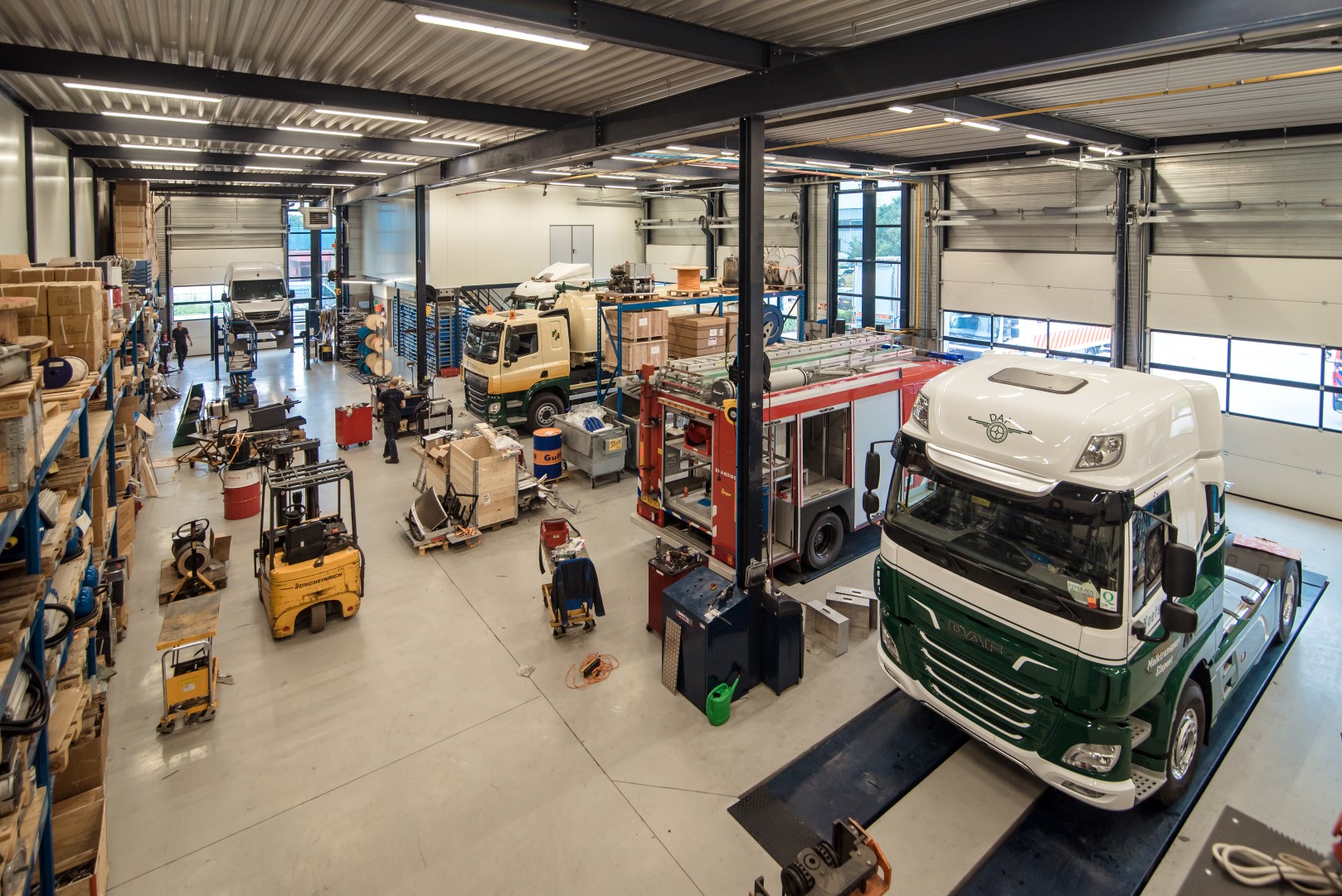 Onze werkplaats - Dynastart Hydraulics B.V.