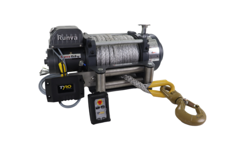 DynaWinch - Hydraulisch/Elektrisch aangedreven lier - Dynastart ...